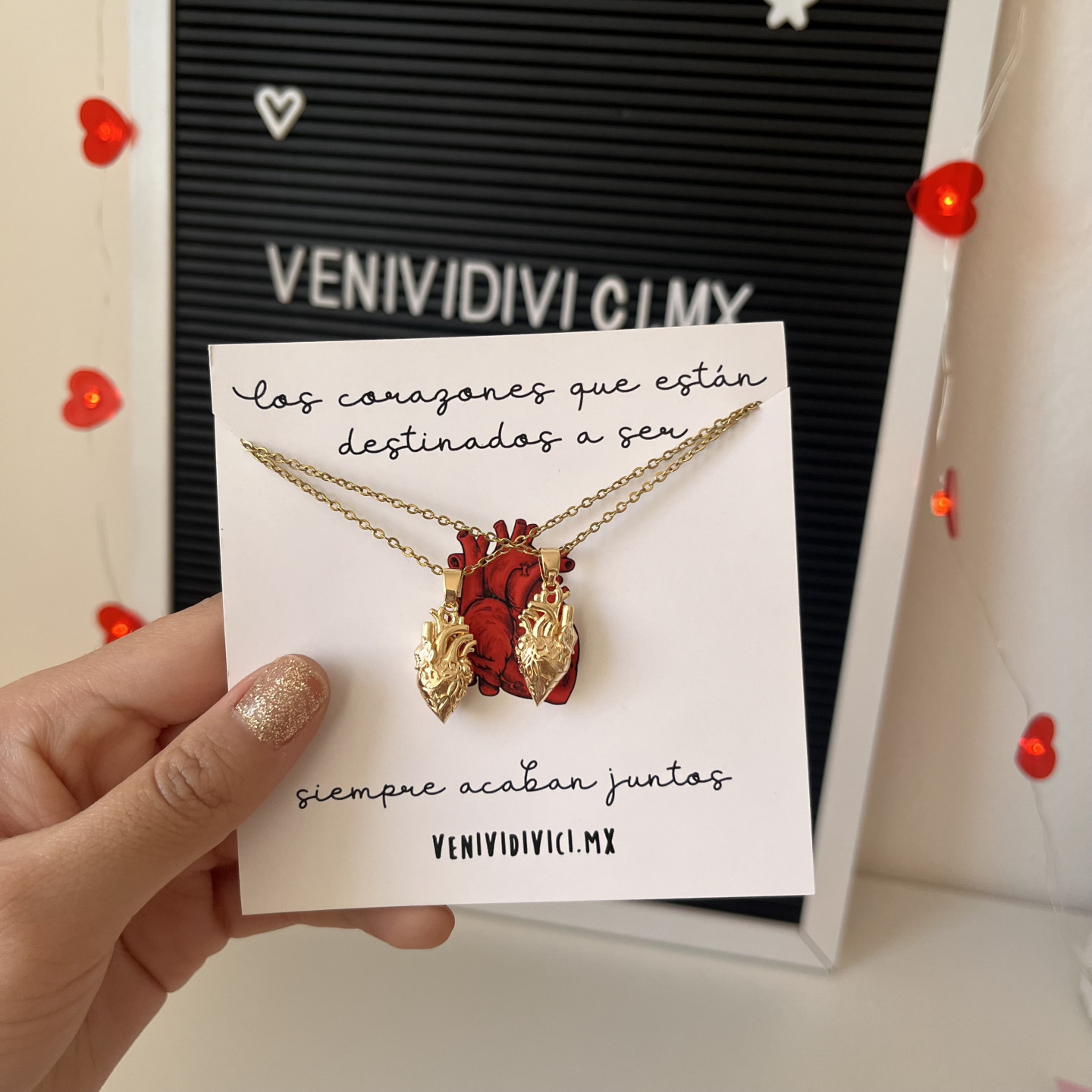 Collares corazón