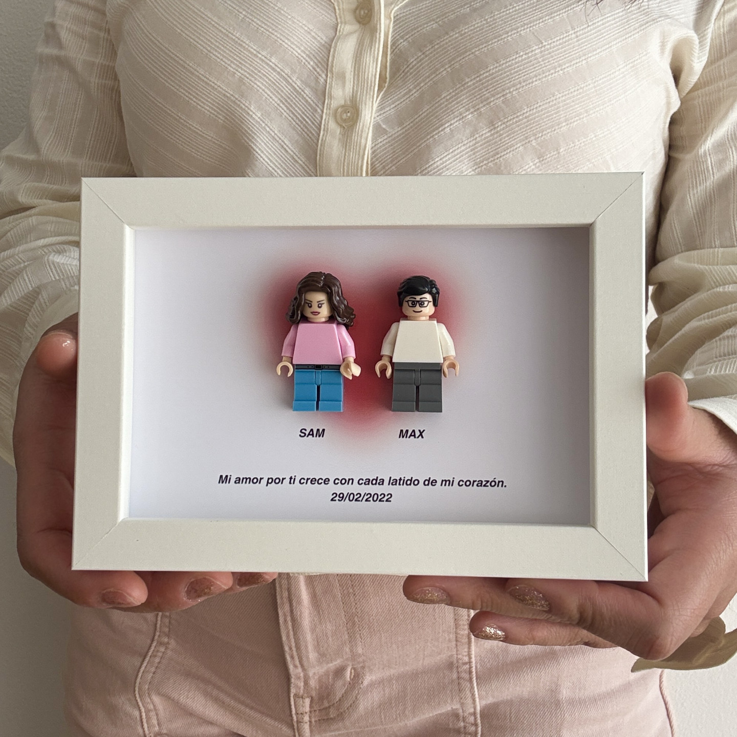 Cuadro lego pareja